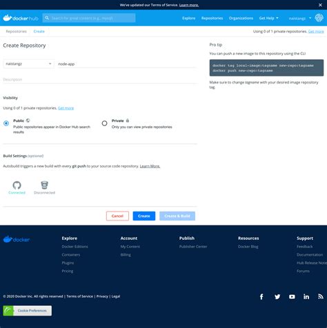 building a ci cd pipeline for a node js app with docker