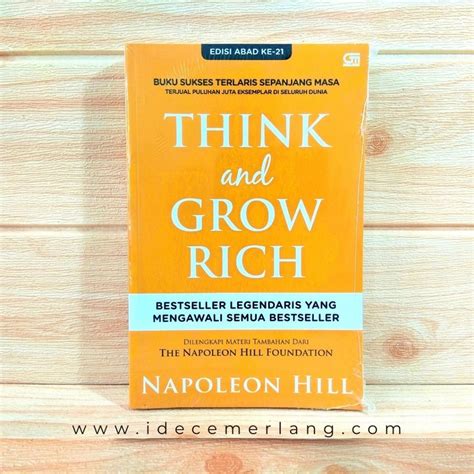 Ringkasan Buku Think And Grow Rich Napoleon Hill