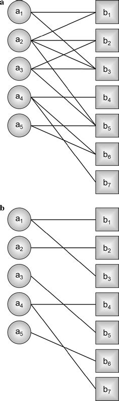 Bipartite Network A Simple Bipartite Network Illustrating The