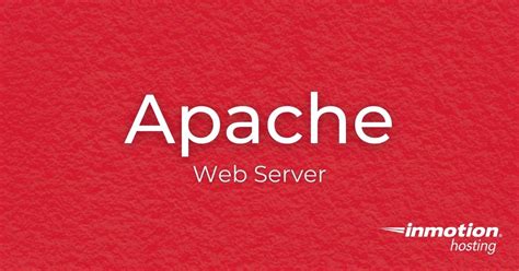 apache web server inmotion hosting support center