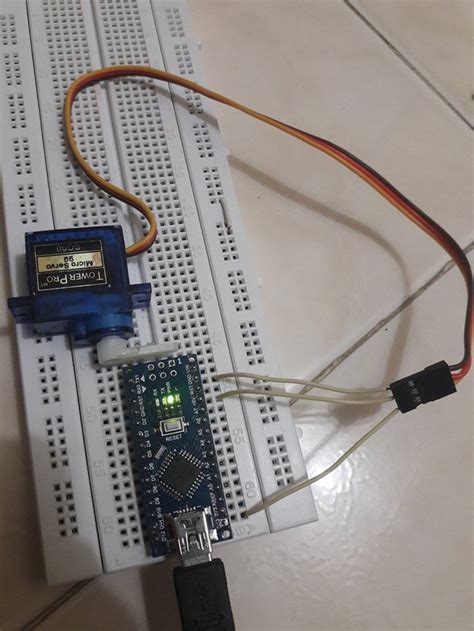 Servo Motor Connection With Arduino Nano