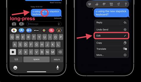edit imessages iphone ios 16 guide