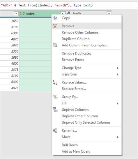 automatically number rows in excel using power query xl n cad