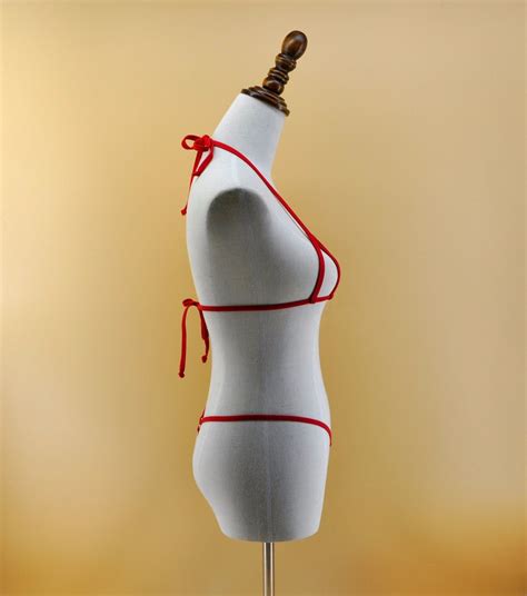 extremely sexy no coverage one string peekaboo bikini swimming costumes
