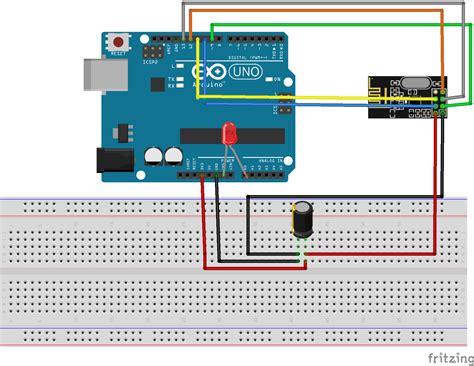 arduino nrf24l01 not working with external power supply