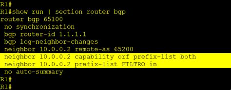 bgp orf outbound route filter cisco community