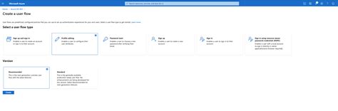 integrate azure ad b2c profile editing user flow in