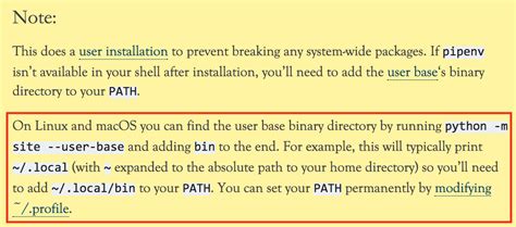 python how do i access pipenv after a successful installation