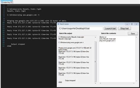 cmd output logged autoit general help and support autoit forums