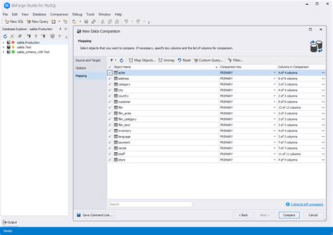 mysql sync compare diff and synchronize mysql databases