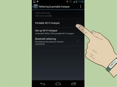 Tether With Android Step 3 