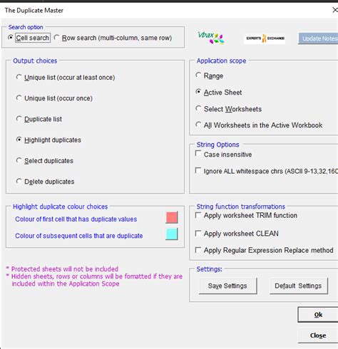 [solved] finding duplicates message box vba macro vba excel