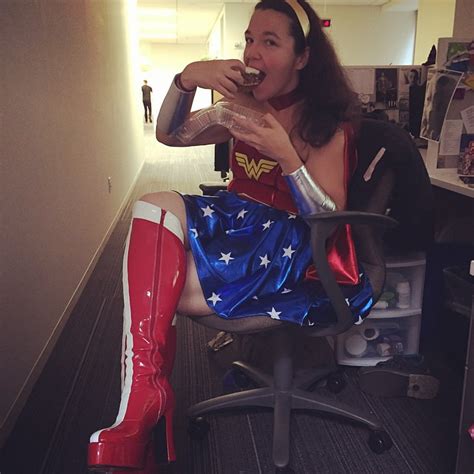 Even Wonder Woman Gets Hungry Coolceruleanblue Flickr