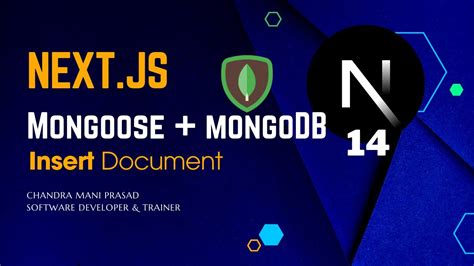 next js mongodb mongoose crafting schemas and models for document