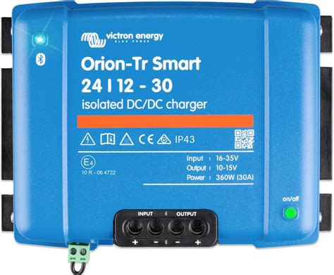 Victron Energy Orion Tr Smart 12 12 Volt 30 Amp 360 Watt Dc Dc