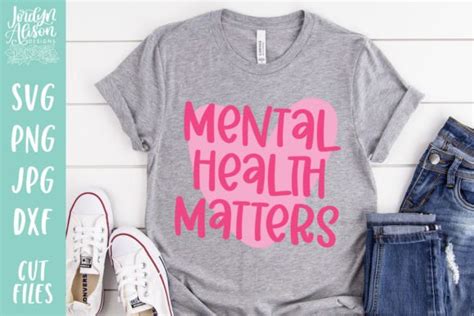 Mental Health Matters Svg Graphic By Jordynalisondesigns · Creative Fabrica