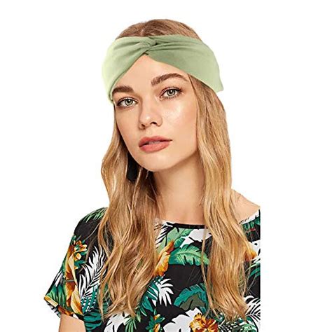 Yeshan Women And Girls Stretch Criss Cross Fashion Headband Bandana