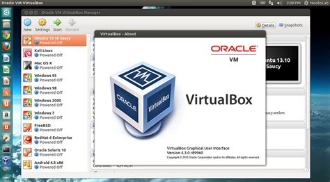 virtualbox 4 3 released with video capture install in