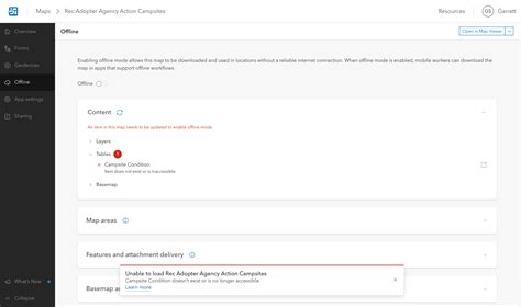 feature layer hosted view join table not found esri community