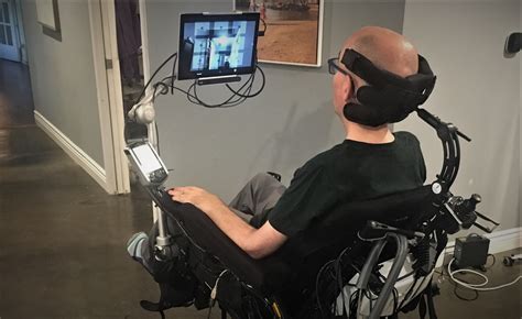 ex nfl player steve gleason launches eye controlled wheelchair system