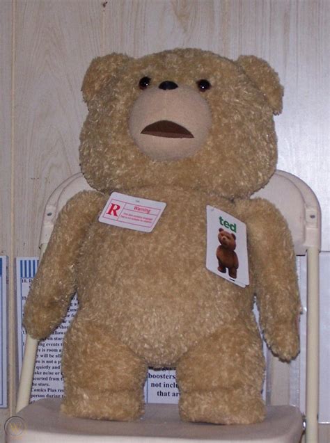 Ted 24 Inch Talking Plush Teddy Bear ~ R Rated Explicit Version ~ New
