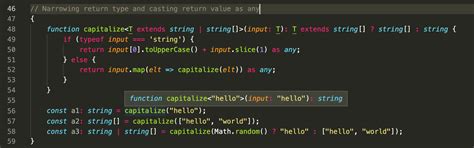 typescript narrowing function return type part 2 kenan hançer blog