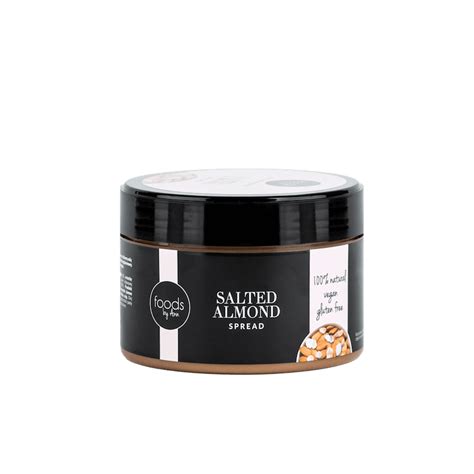 Salted Almond Spread 200g Foods By Ann