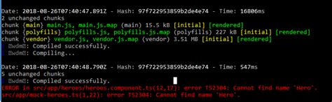 javascript can t find name in angular 6 stack overflow