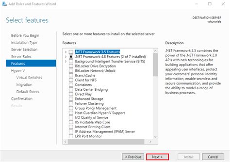Install And Configure Hyper V On Windows Server 2022 Vd Tutorials