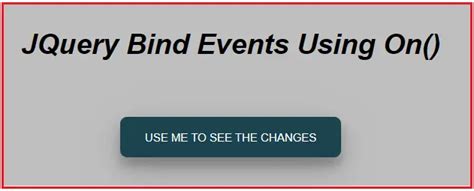 binding event handlers using jquery on method dot net tutorials