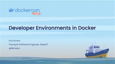 dockercon 2022 development environments in docker youtube