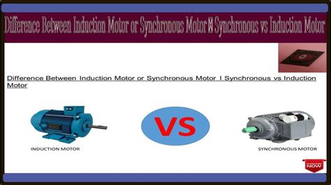 Difference Between Induction Motor Or Synchronous Motor । Synchronous