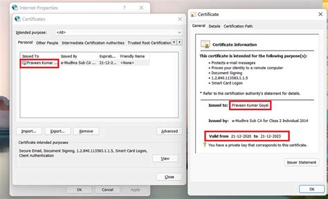 How To Check Digital Signature Certificate Validity And Expiry Date