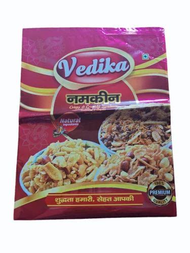 Printed Glossy 400g Namkeen Packaging Pouch Heat Sealed At Rs 210 Kg