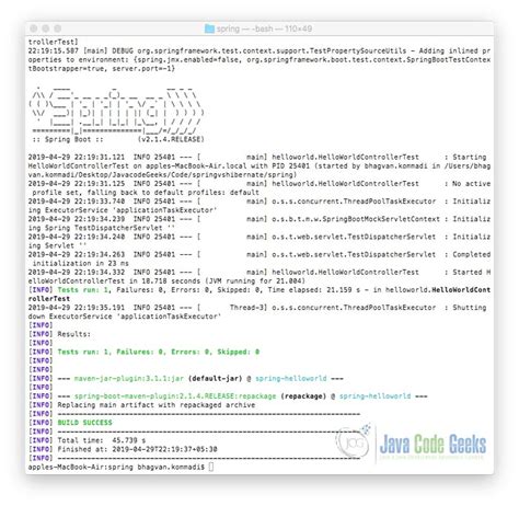 spring framework components tutorial examples java code geeks