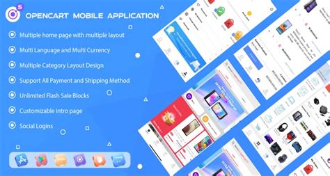 opencart opencart app ionic 5 with source code for ios android and pwa