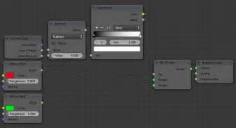 cycles render engine how to mix 2 shaders depending on distance from