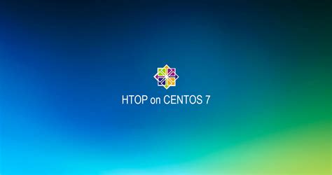 how to install and use htop a process monitoring