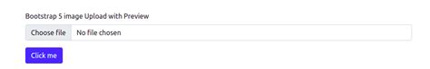 bootstrap 5 image upload with preview