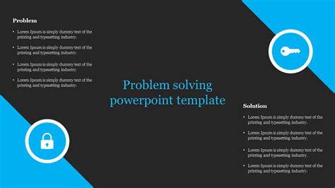 excellent problem solving powerpoint template slides