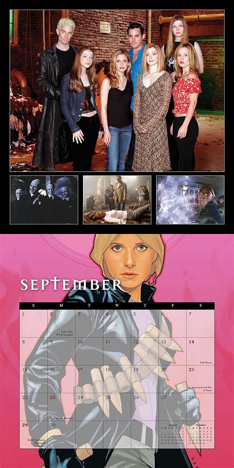 Buffy The Vampire Slayer 2019 Wall Calendar Calendar Wall Calendar