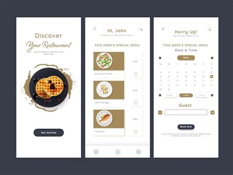 Set Of Ui Ux Gui Screens Ecology App Flat Design Template For Mobile