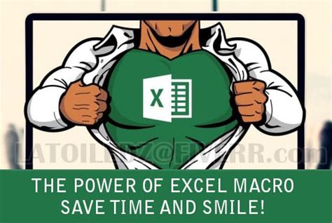 develop excel vba macro or excel formula for your excel
