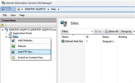 Setting Up A Secure Ftp Server Ftps On Windows 4sysops