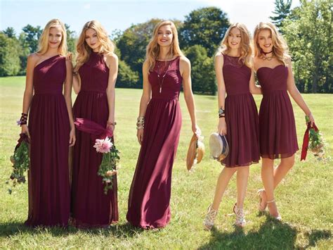 Découvrir Les Plus Belles Robes De Demoiselle Dhonneur Bordeaux Blog