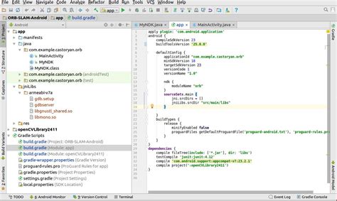 c import so library in android project stack overflow