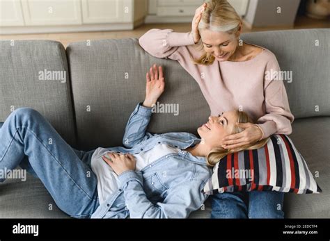 Mom And Daughter Relationship Mature Mom And Young Adult Daughter