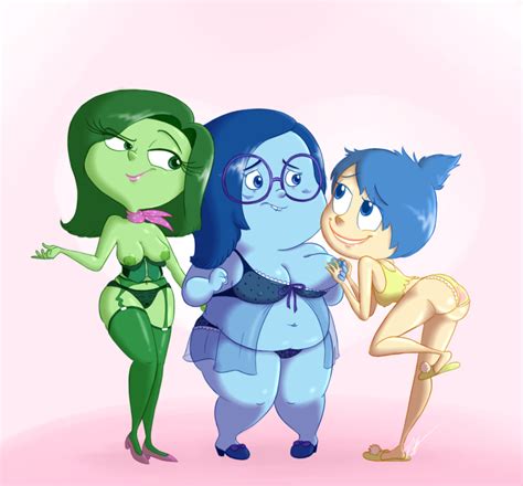 Rule 34 2021 3girls Breasts Disgust Inside Out Disney Hips Inside