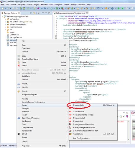 set up continuous testing with appium aws codecommit jenkins and aws